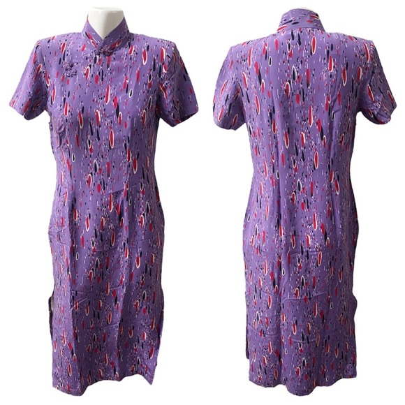 Dresses | Chinese Qipao Traditional Dress With Side Slit | Poshmark